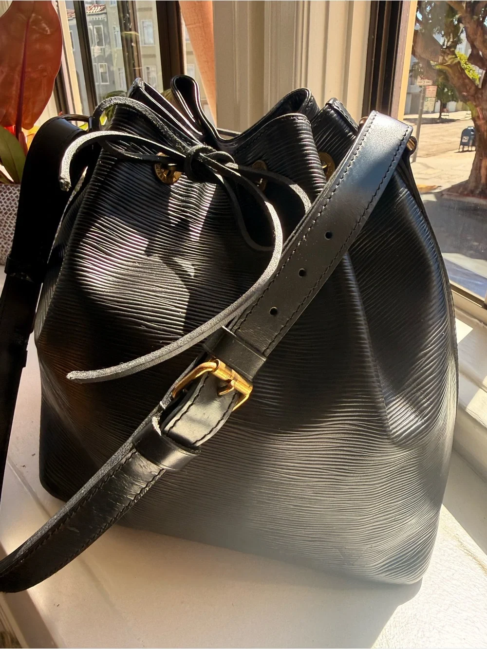 Louis Vuitton | Bags | Louis Vuitton Petit Noe Black Epi | Poshmark